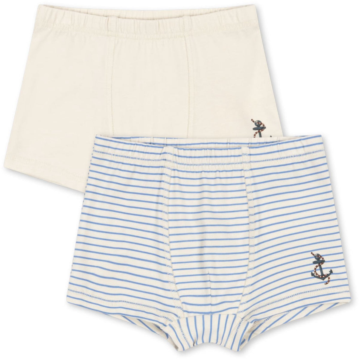 Køb Konges Sløjd Stripe Provence Mix Basic 2 Pak Boy Boxers GOTS | Luksusbaby – Luksusbaby DK