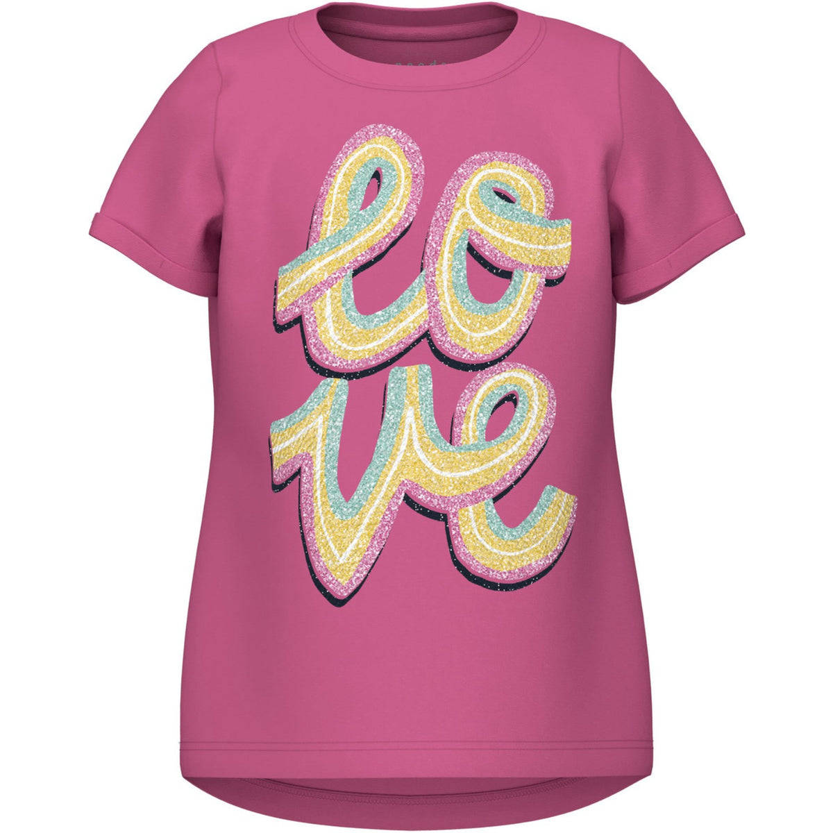 Køb Name It Pink Power Love Vix T-Shirt