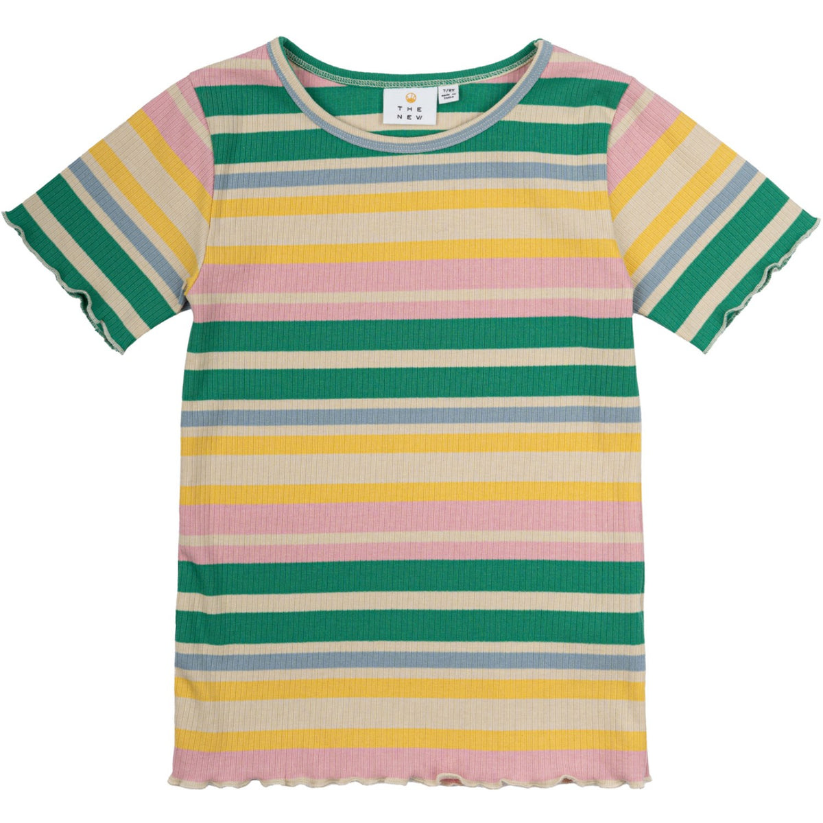 Køb The New Lemon Drop Kate Rib T-Shirt | Luksusbaby – Luksusbaby DK