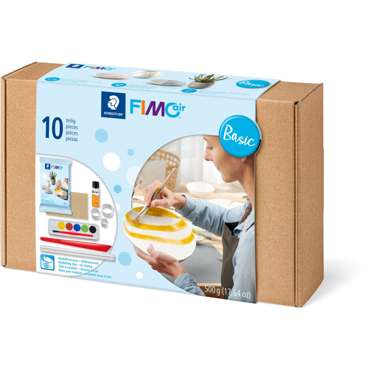 Køb Staedtler Modeling Clay Fimo Air Mixed Set Basic | Luksusbaby ...
