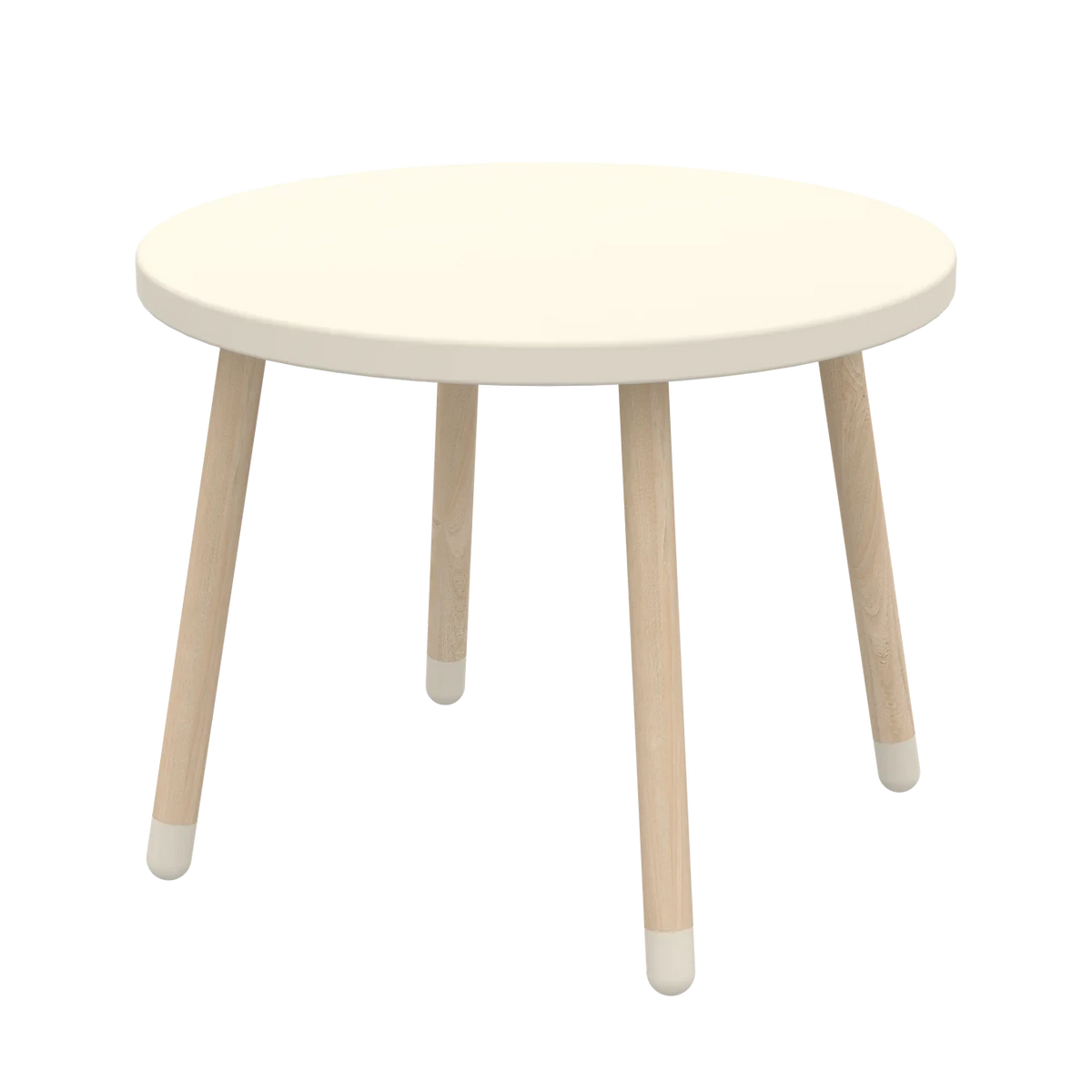 Køb FLEXA Creme DOTS Bord 60x47 cm | Luksusbaby – Luksusbaby DK