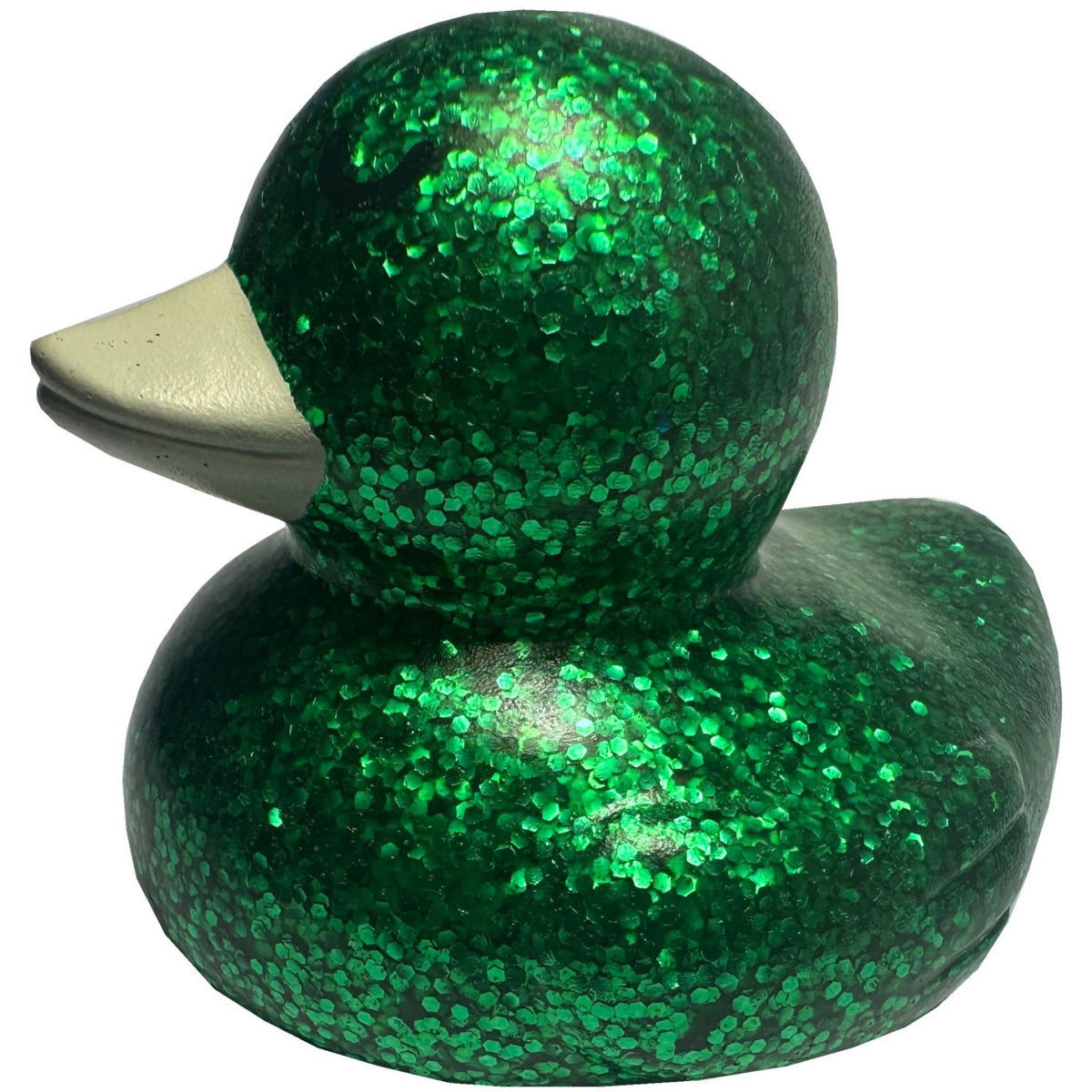 Køb Magni Grøn Badeand med glimmer, grøn, 7 cm. | Luksusbaby ...