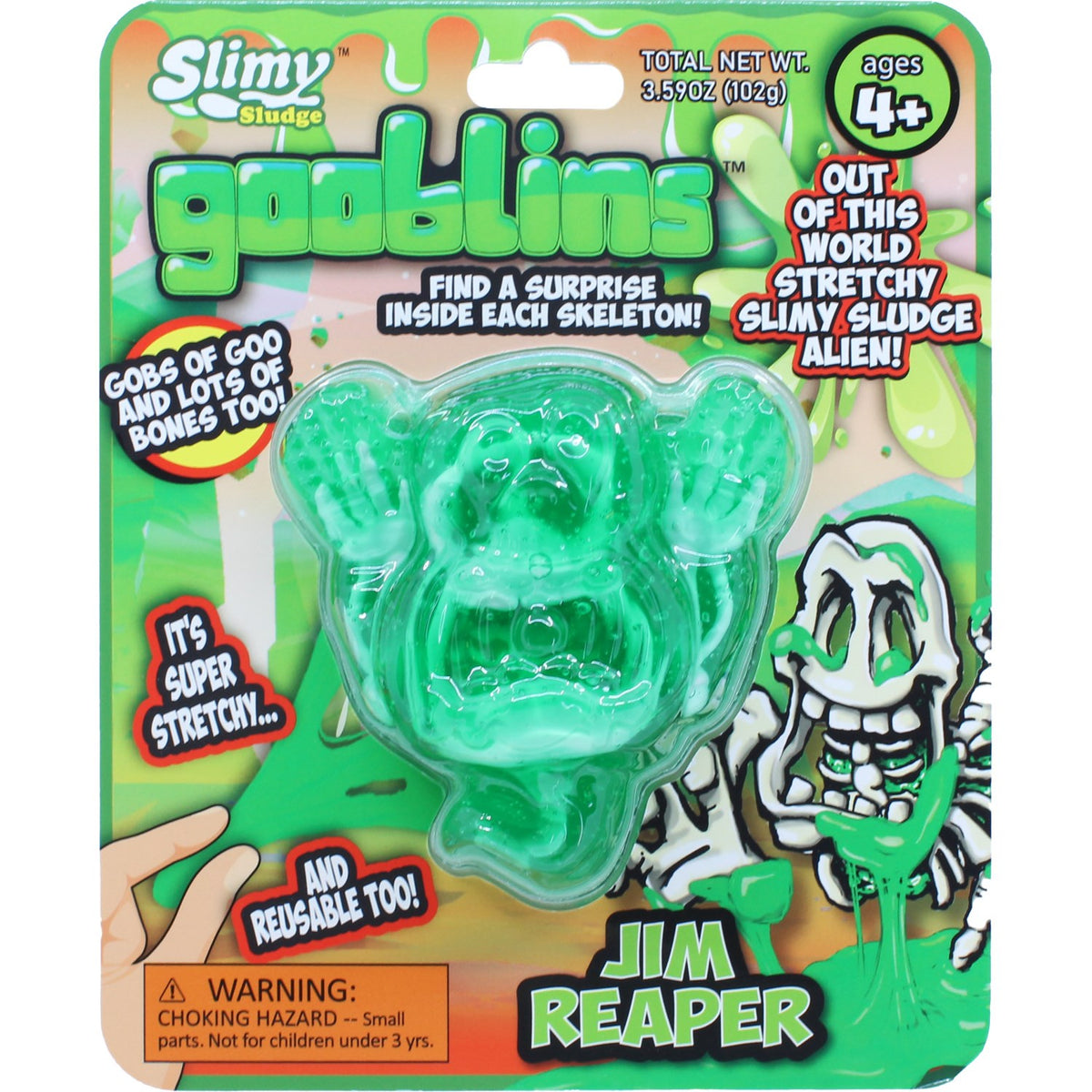 Køb Sensory Compounds Slimy Gooblins Turquoise | Luksusbaby – Luksusbaby DK