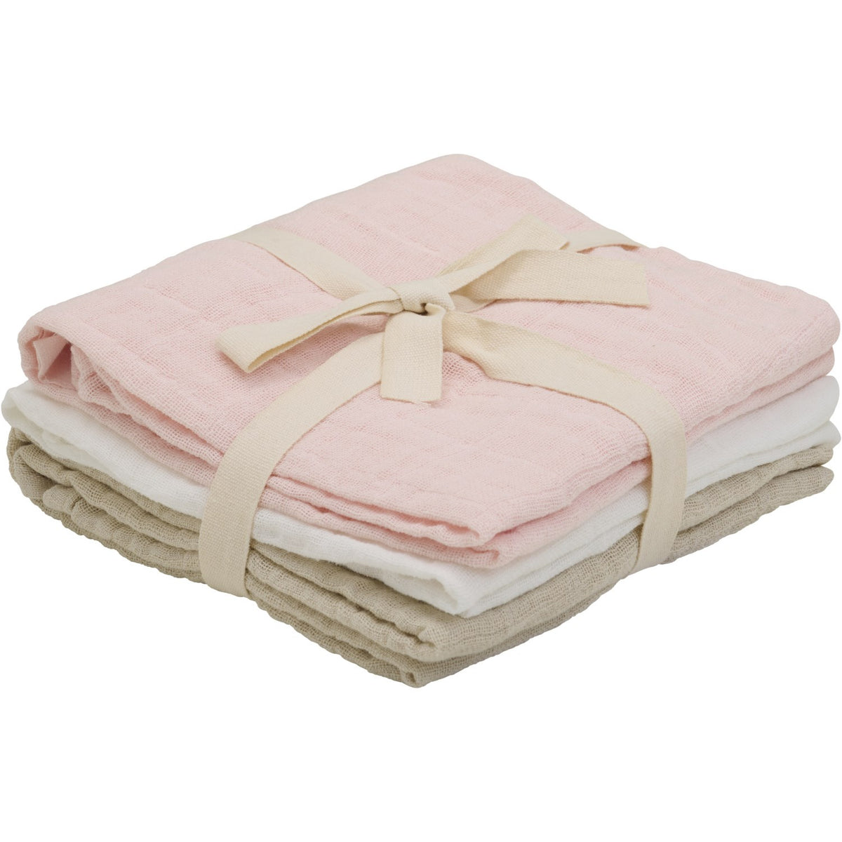 Køb Pippi Veiled Rose Økologiske Stofbleer Muslin 3-pak | Luksusbaby ...