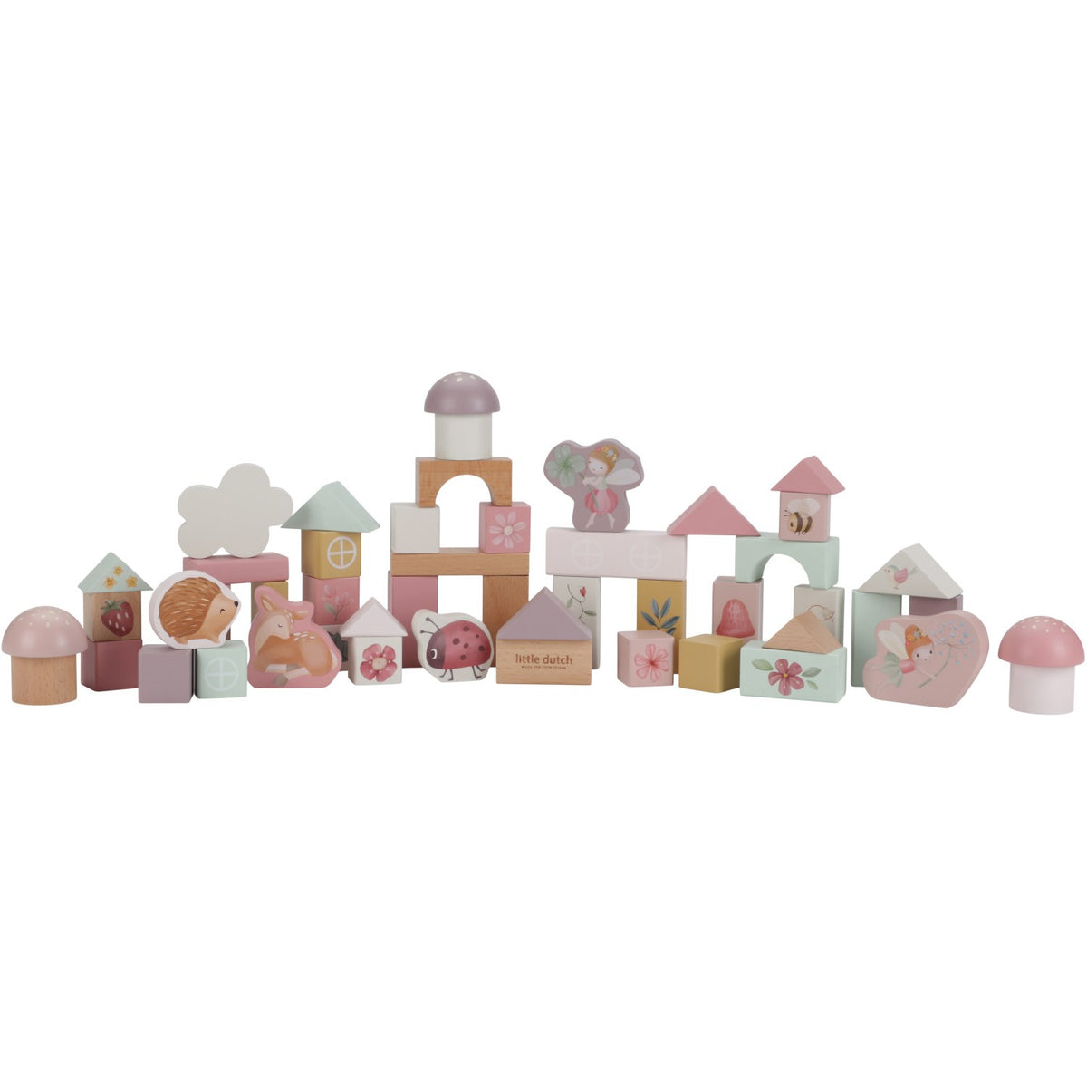 Køb Little Dutch Fairy Garden Pink Byggeklodser Træ