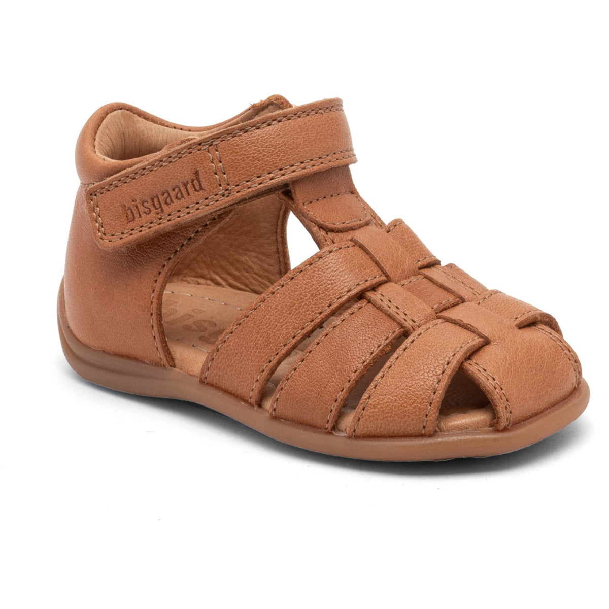 Køb Bisgaard Cognac Carly Sandal | Luksusbaby – Luksusbaby DK