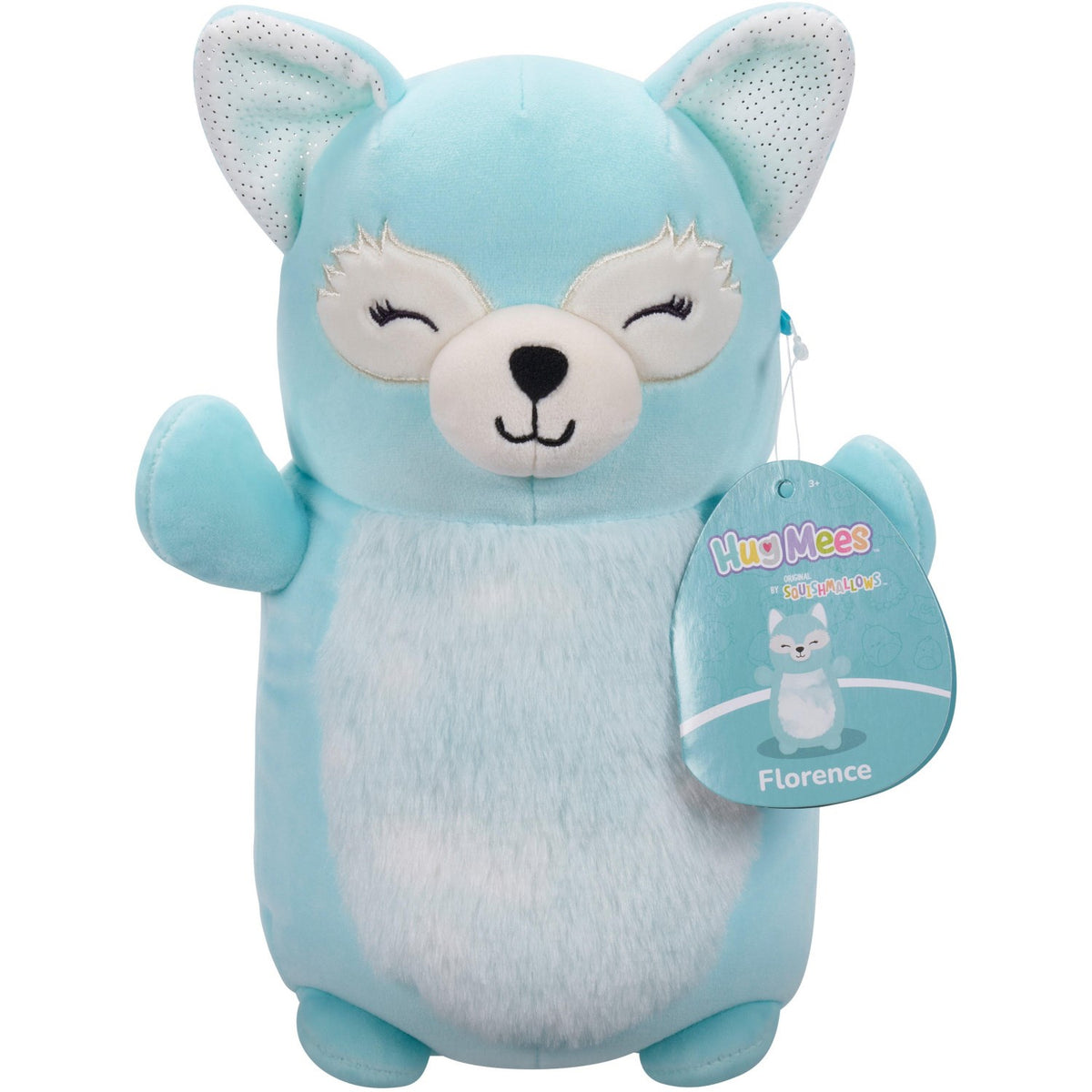 Køb Squishmallows 25 Cm HugMees Florence The Fox | Luksusbaby