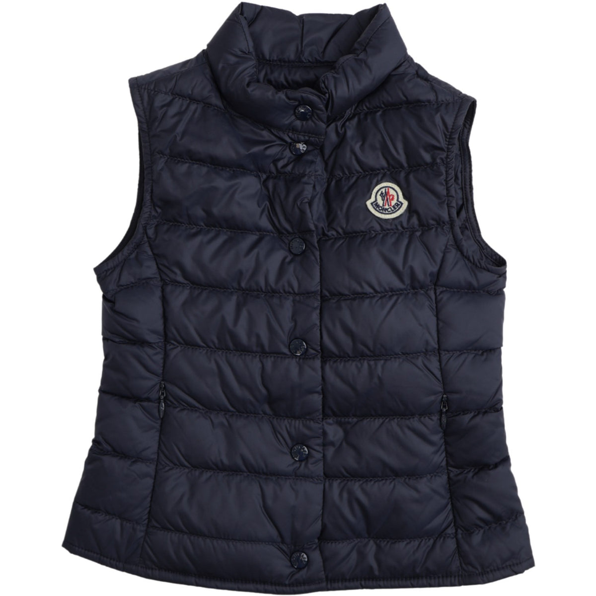 Køb Moncler Navy Liane Vest | Luksusbaby – Luksusbaby DK