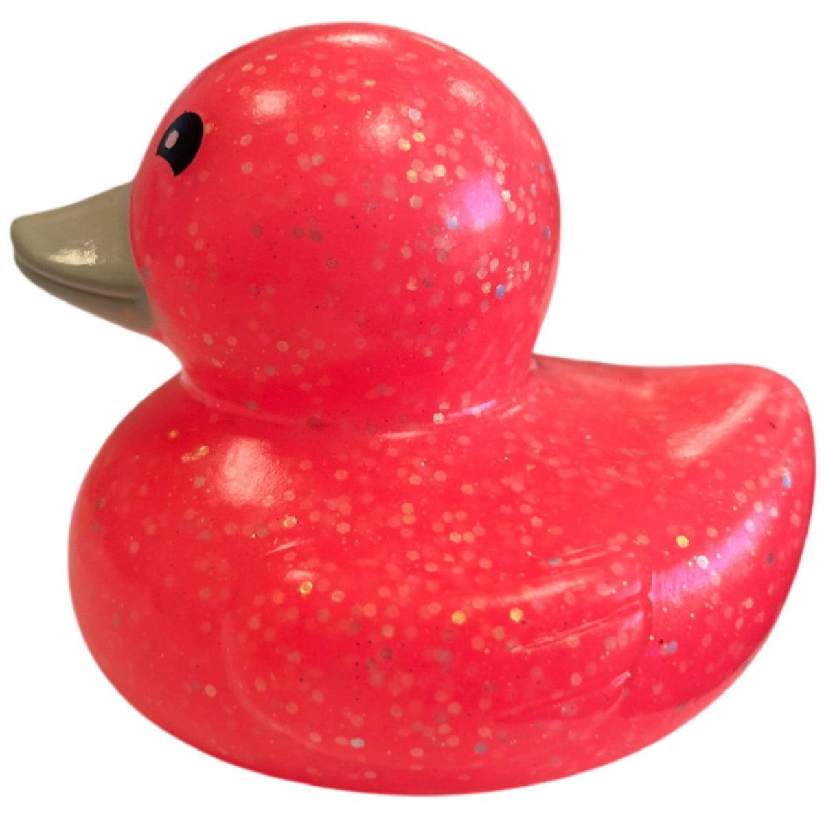 Køb Magni Pink Badeand med Glimmer, 7 cm.