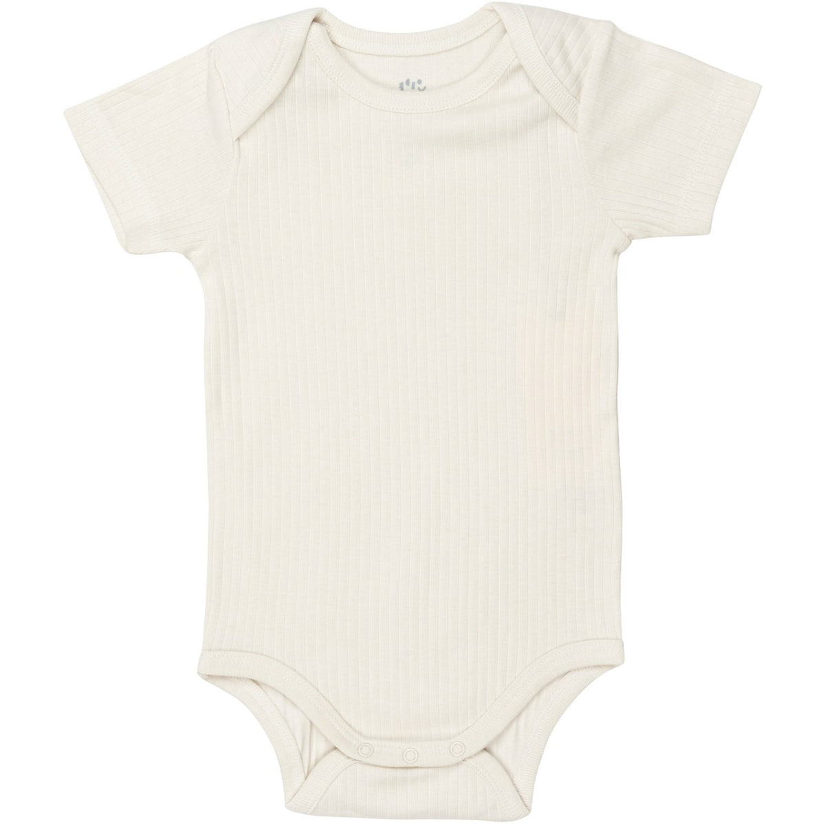 Køb COPENHAGEN COLORS Cream Rib Jersey Kort Sleeve Body | Luksusbaby ...