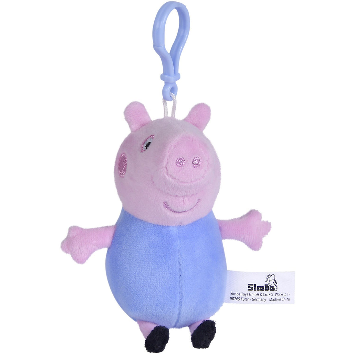 Køb Simba Toys Baby Georg Gris Plys Nøglering | Luksusbaby – Luksusbaby DK