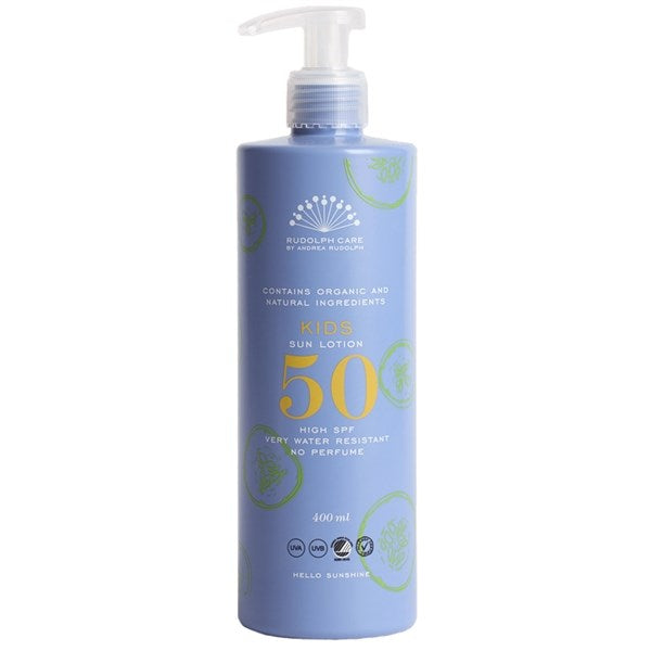 Køb Rudolph Care Solcreme KIDS SPF50 400 ml | Luksusbaby – Luksusbaby DK