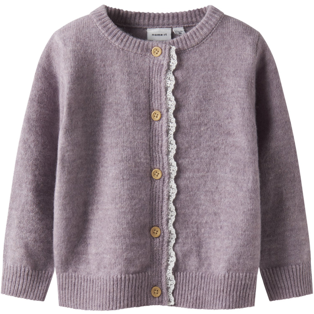 Køb Name It Keepsake Lilac Nmfrikimmi Ls Knit Card