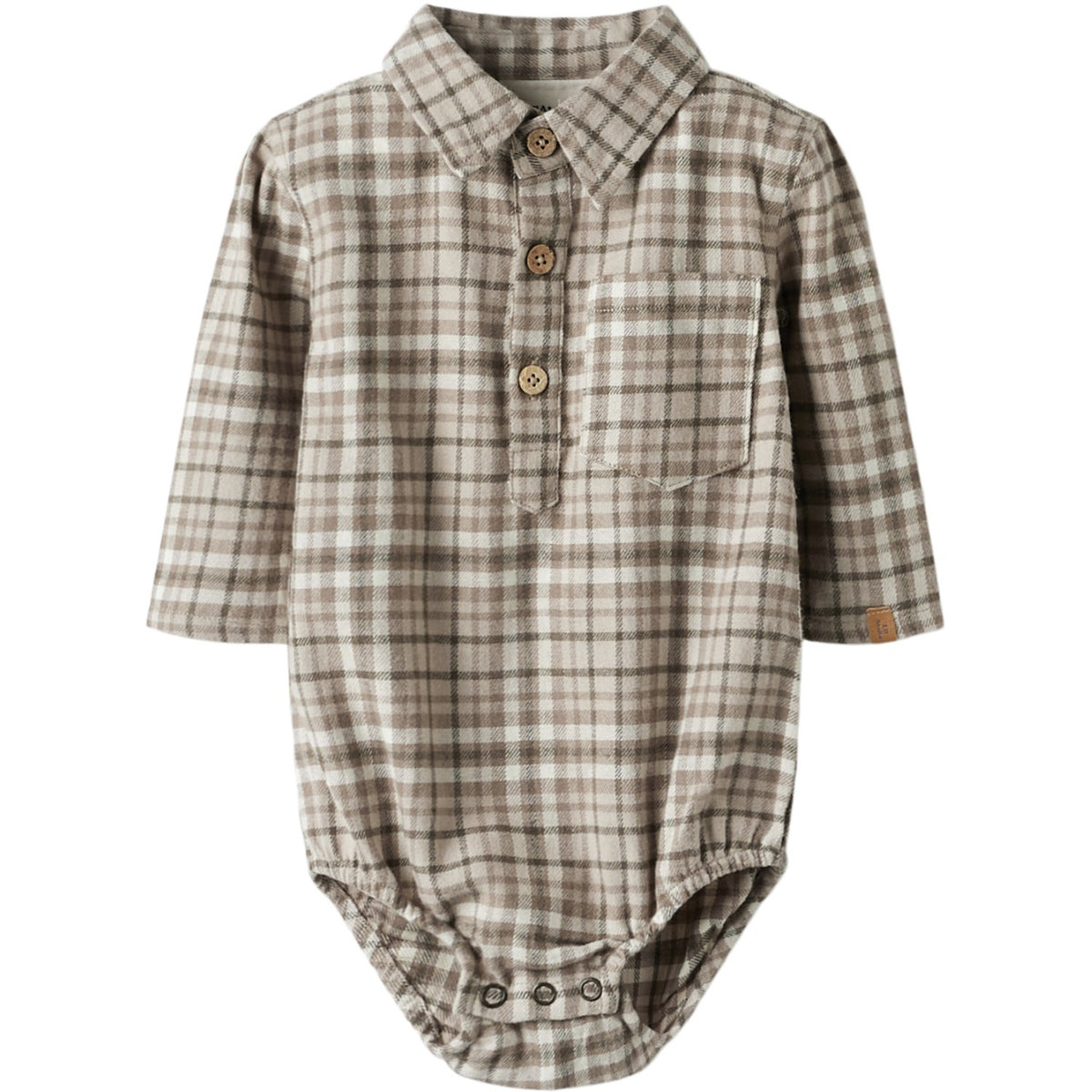 Køb Lil'Atelier Sepia Tint Nbmrebel Ls Body Skjorte Lil | Luksusbaby ...