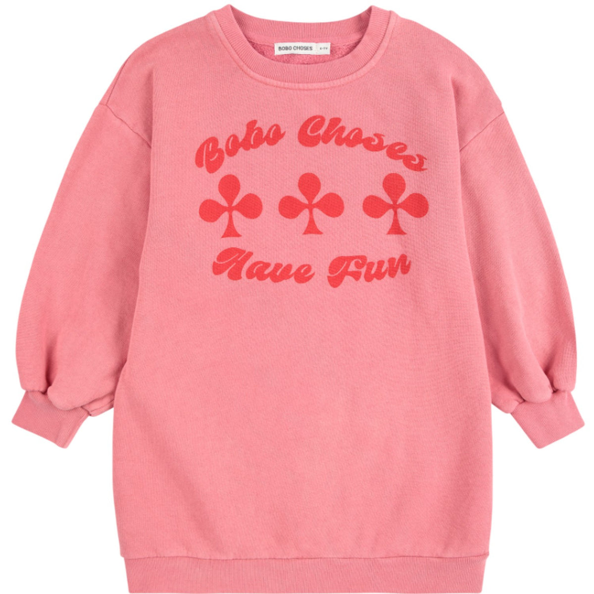 Køb Bobo Choses Pink Have Fun Sweatshirt Kjole