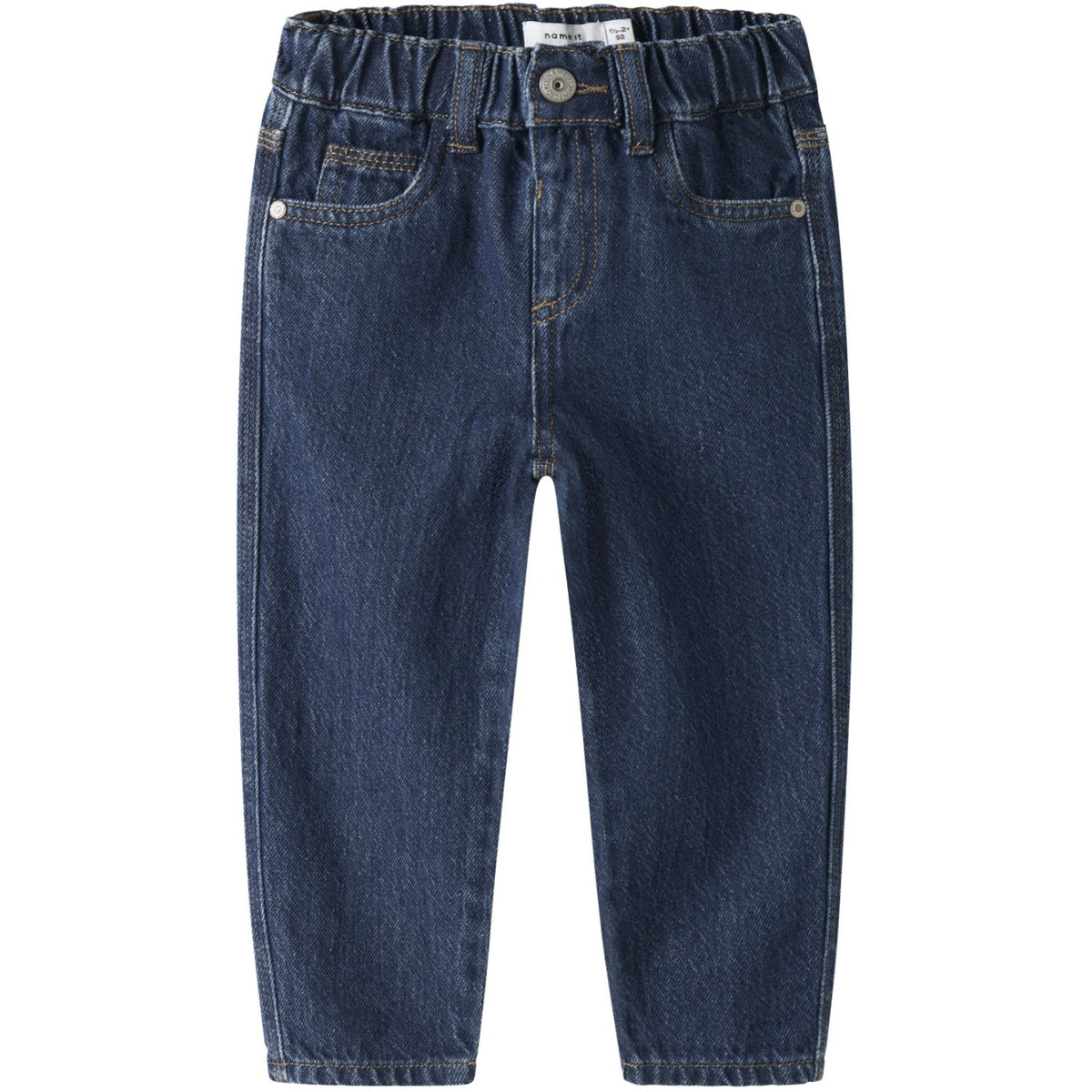 Køb Name It Dark Blue Denim Nmmsilas Tapered Jeans 1570-Av O