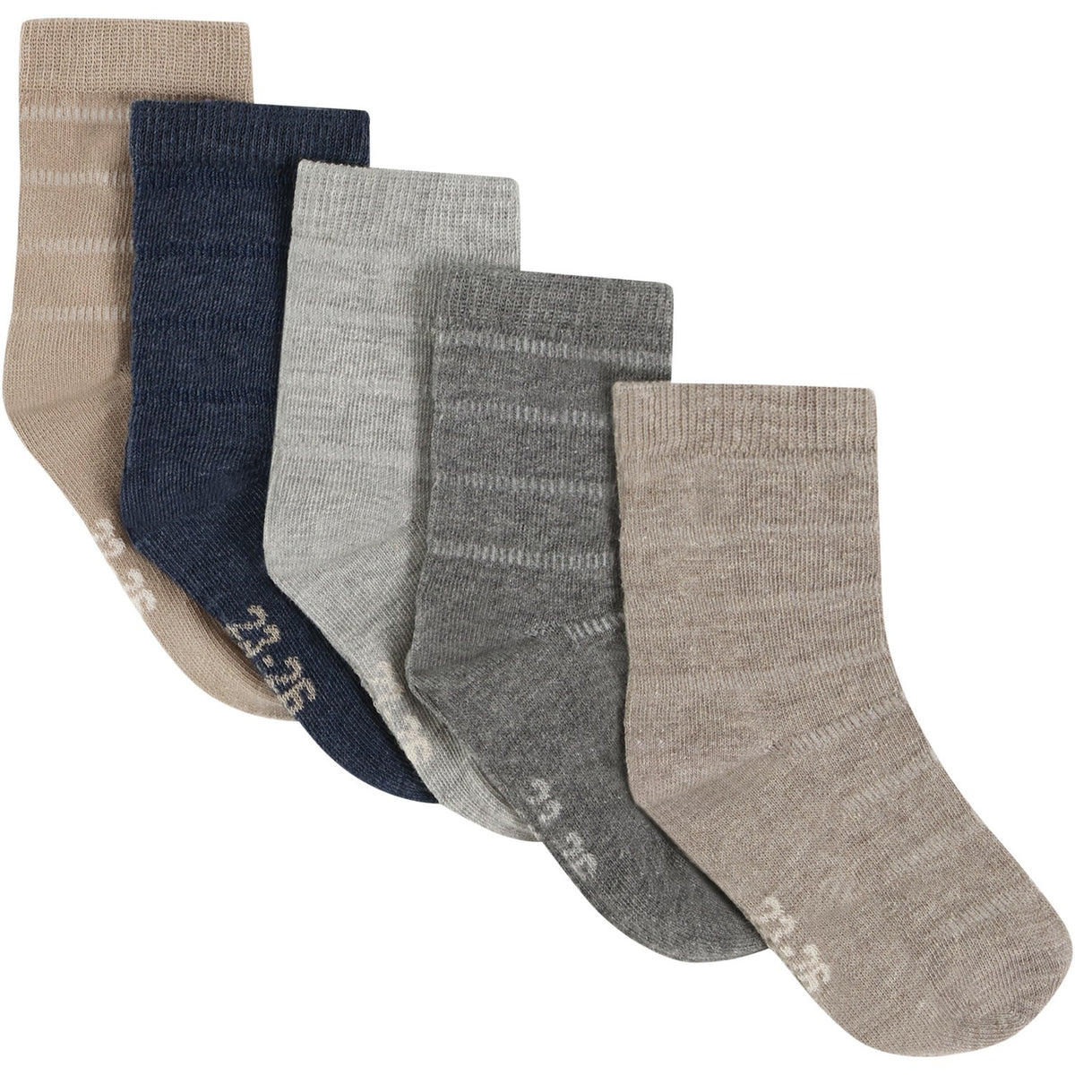 Køb Minymo Blue Nights Strømper W. Strik (5-Pack)