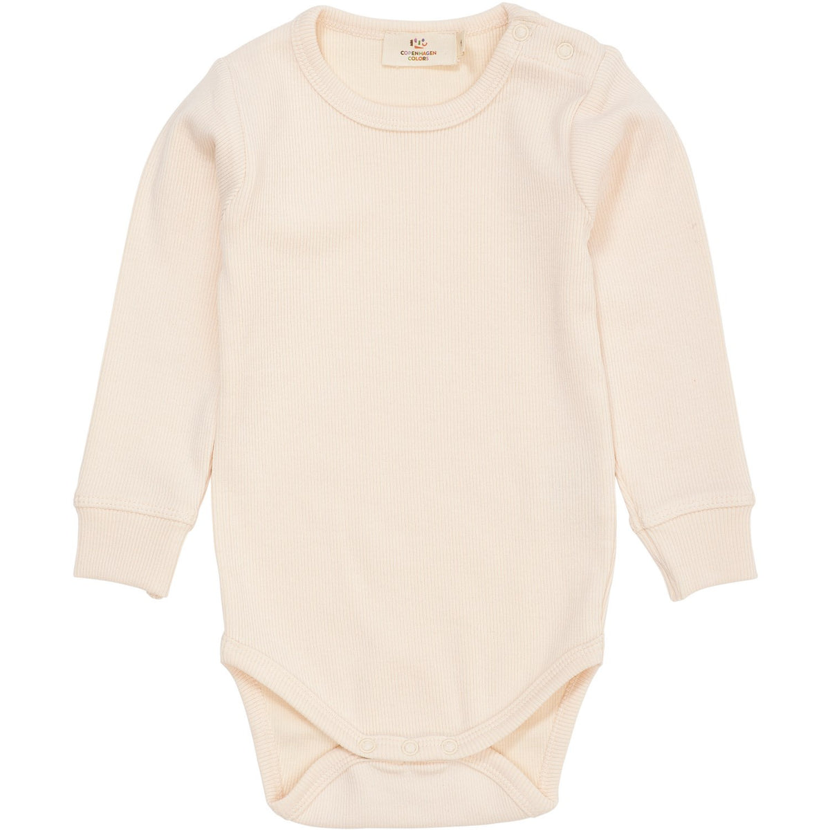 Køb COPENHAGEN COLORS Dusty Rose Modal Rib Ls Body