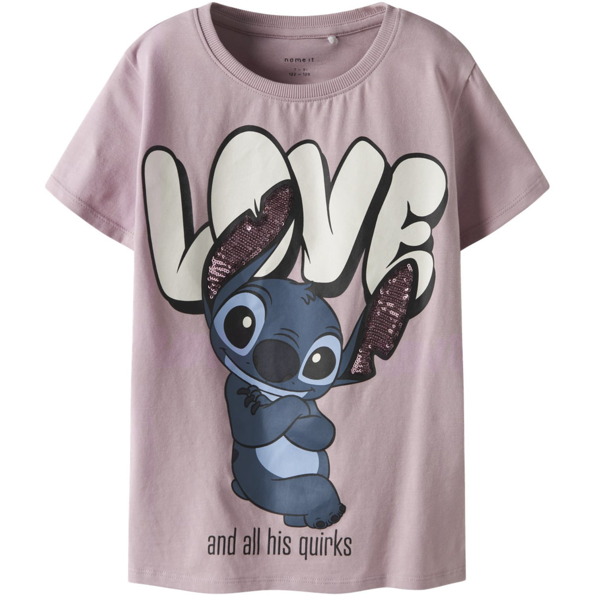 Køb Name It Keepsake Lilac Nkfodina Stitch Ss Nreg Top Box Wdi ...