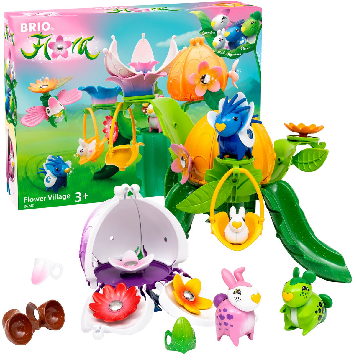 Køb BRIO® Flora 36240 Blomsterlandsby
