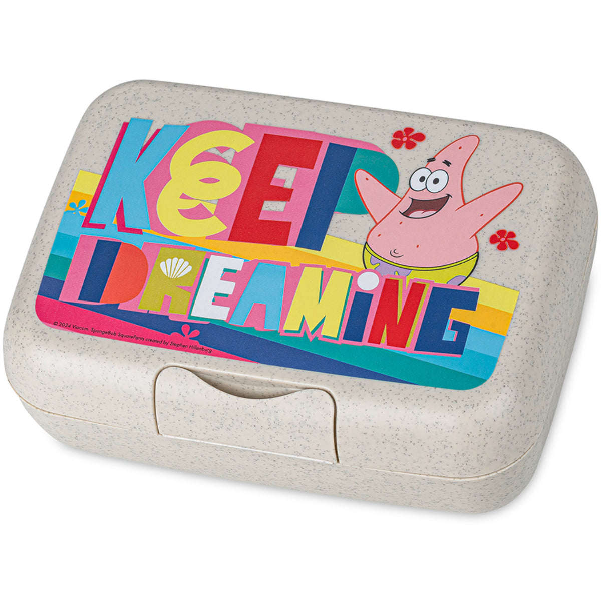Køb Koziol Organic Sand Lunch Box Med Separation Skål Candy L Spongebob ...