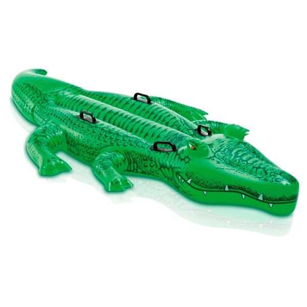 Køb INTEX® Kæmpe Alligator Ride-On