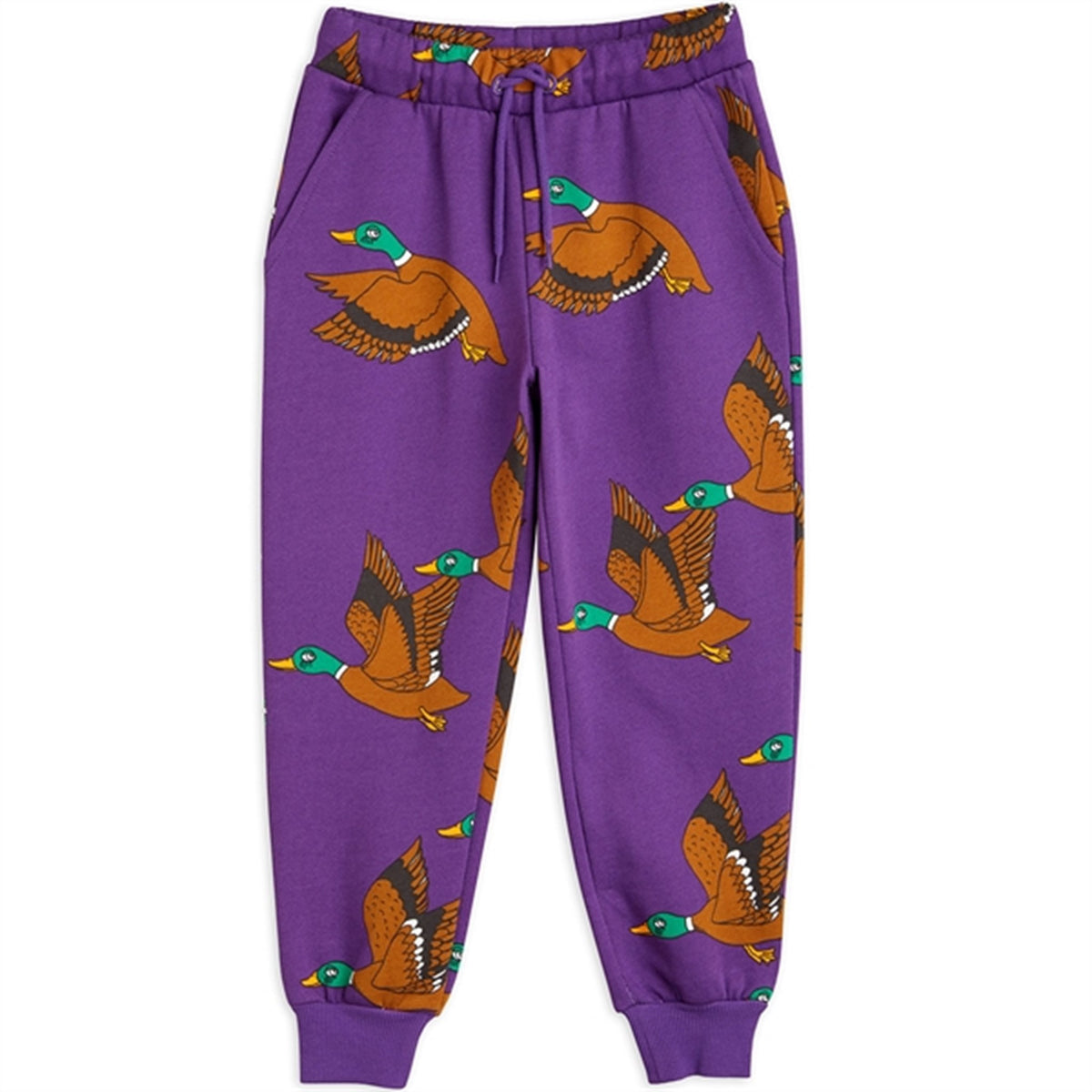Ducks Aop Sweatpants Purple - Mini Rodini | Luksusbaby – Luksusbaby DK
