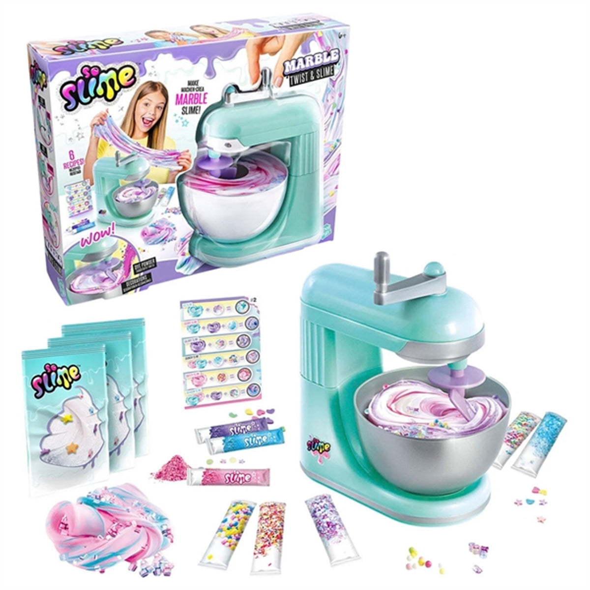 Marble Twist and Slime Studio - So Slime | Luksusbaby – Luksusbaby DK