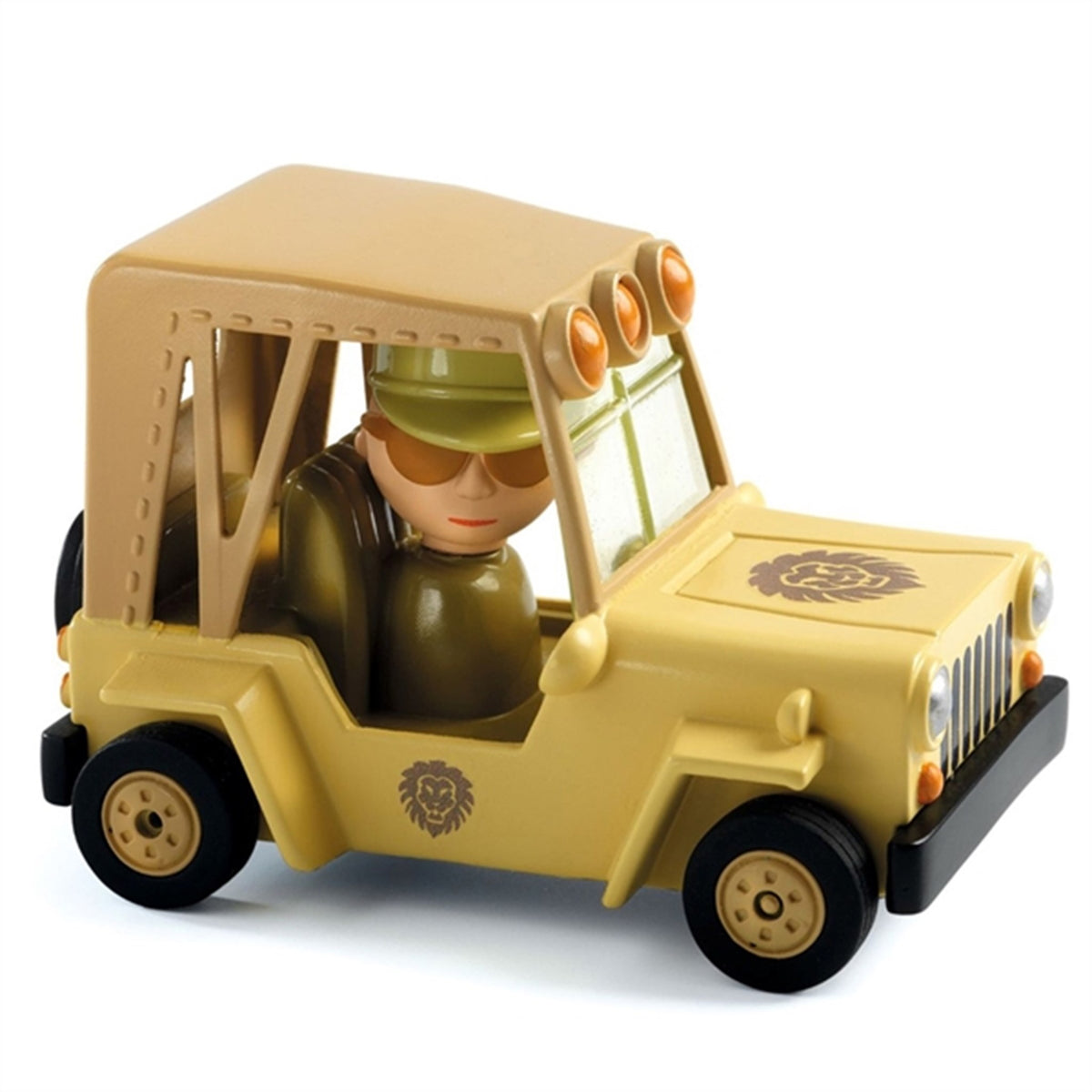Køb Djeco Crazy Motors Racerbil Lion Safari
