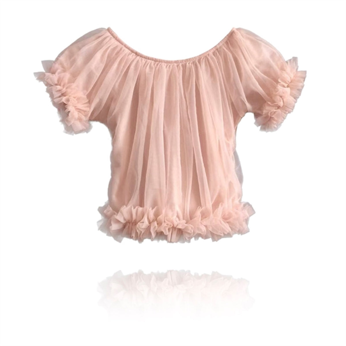 Frilly Princess Top Pink - Dolly by Le Petit Tom | Luksusbaby ...